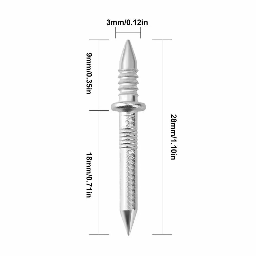 100 шт, гвозди с двойной головкой, бесшовные нитки для плинтуса ногтей, бесшовные гвозди без следов, металлические нержавеющ.