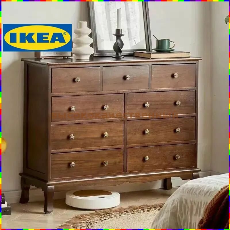 IKEA Комод, 9 ящ, 101х35x83 см