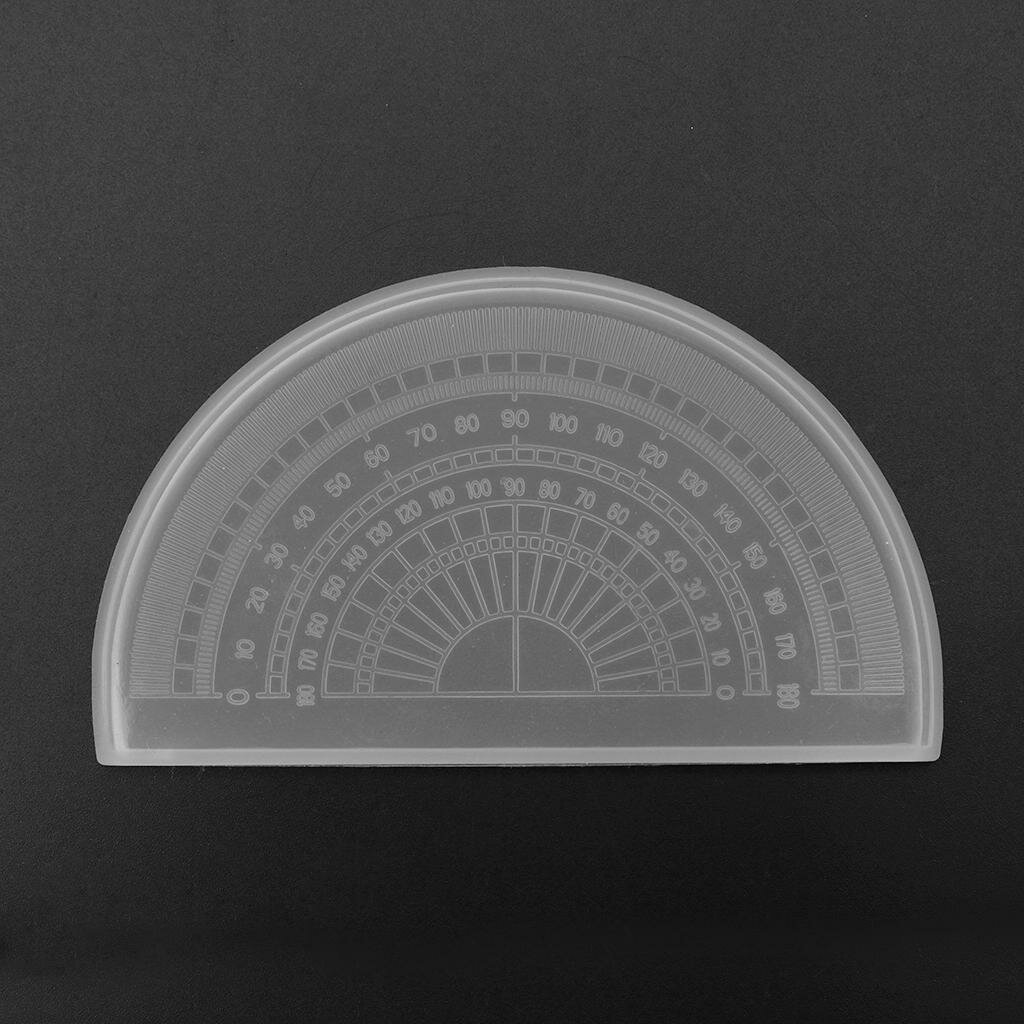 Форма для эпоксидной смолы с транспортиром и угольниками, Четкий - 2