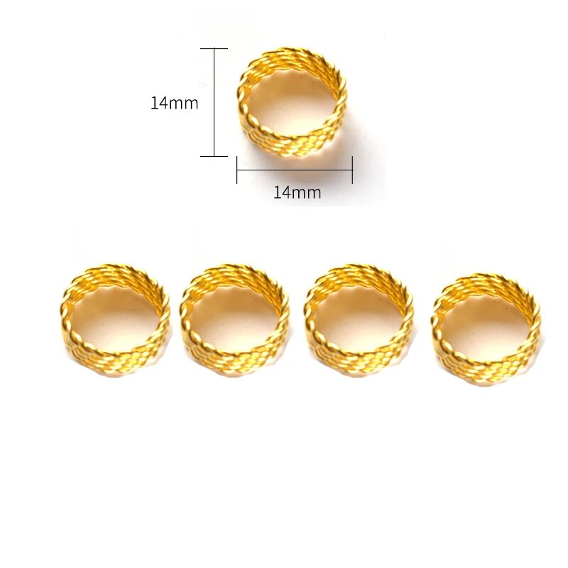 5/10 шт. косички для волос с листьями, бусины для женщин, серебристый, золотой цвет, кольца для волос в стиле хип-хоп, коса из бисера, повязка на голову, аксессуары для плетений