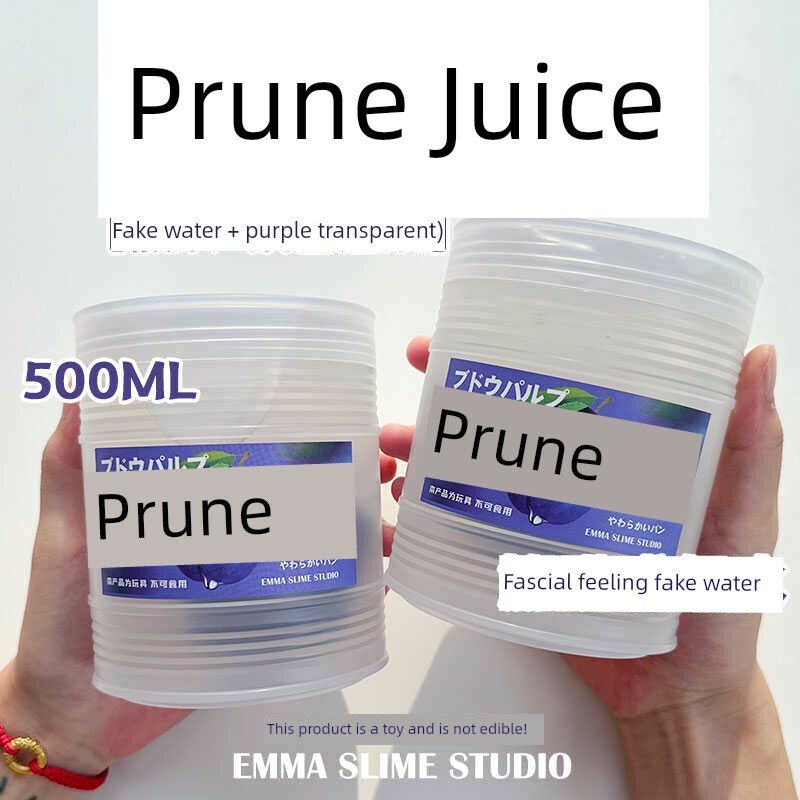 Plum Juice Детская фейк-вода игрушка 500мл 2-упаковки Нетоксичный набор для мыльных пузырей
