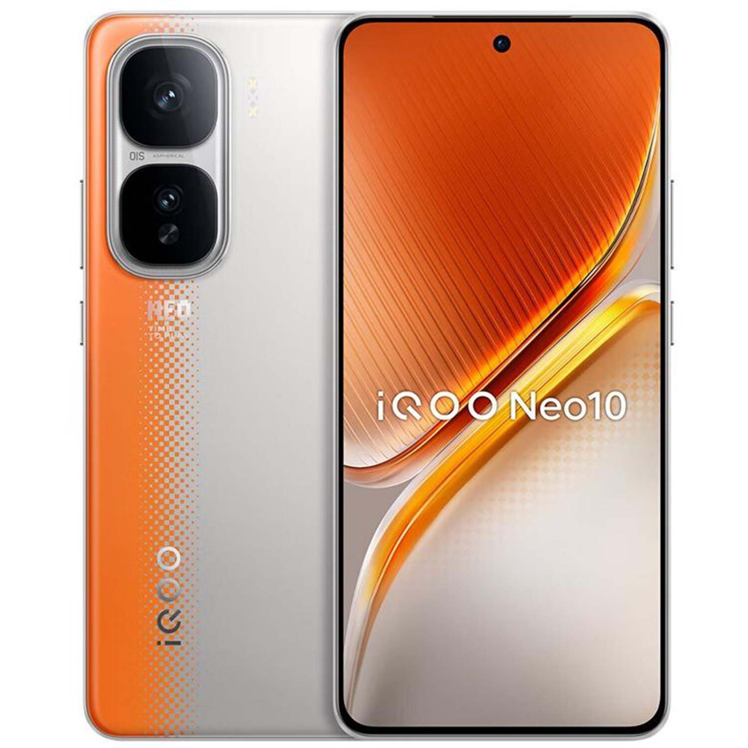 Смартфон iQOO Neo10 5G 12/256GB оранжевый Поддерживает русский язык и Google Play Store