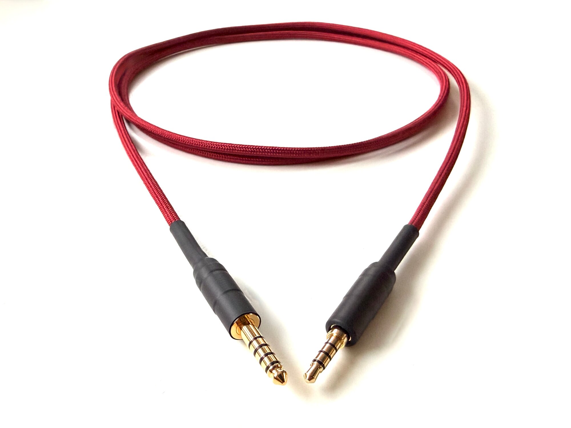 Кабель балансный авторский 1м для HiFiMan Fostex с Jack 4,4mm Pentacon