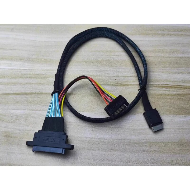 Кабель OculinK SFF-8611 для SSD 56см 90см 90cm