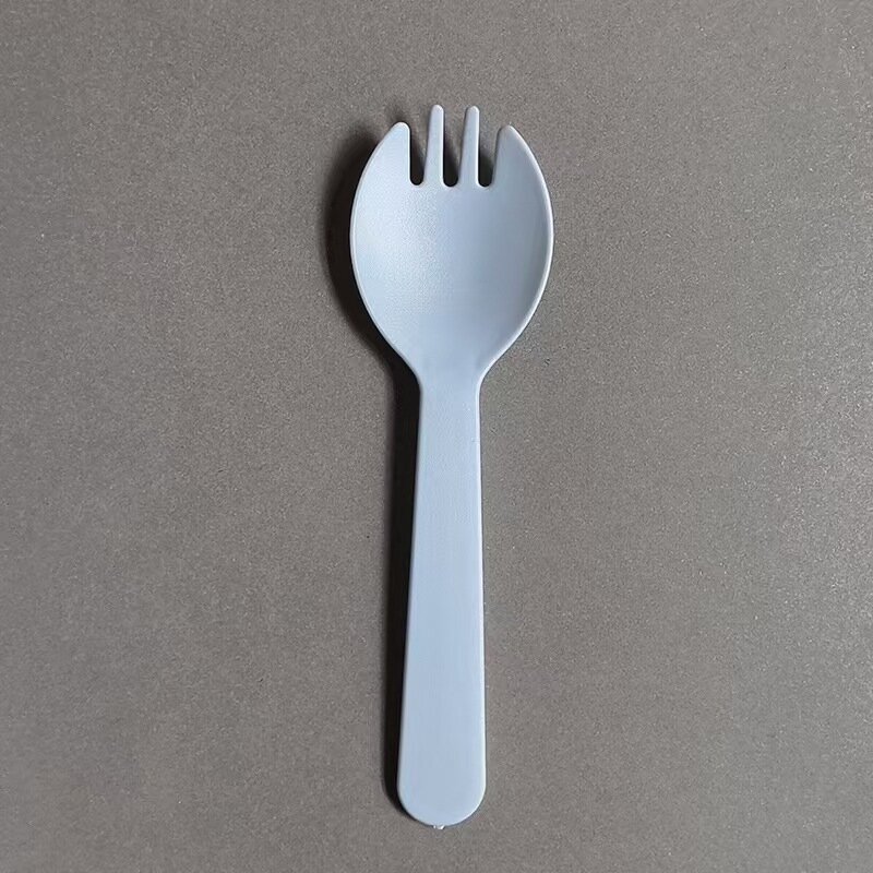 Одноразовая вилка, ложка, ложка для мороженого, пластиковая ложка для фруктов, вилка, маленькая ложка, вилка для торта, индивидуально упакованные