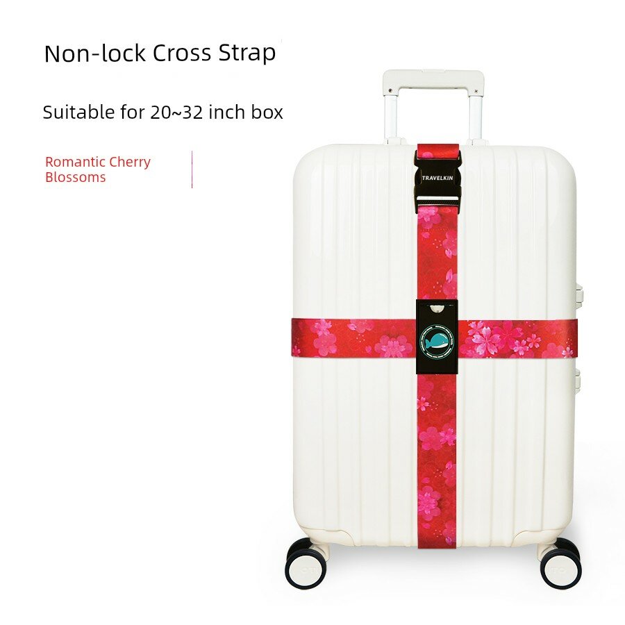 Защитные фиксированные ремни для чемодана, чехол для дорожной тележки, поперечная лента, упаковочные ремни, таможенный