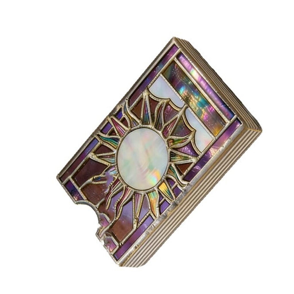 Футляр-Держатель для Карт Таро, Набор Для Хранения Колоды Таро с Бумажной Картой Таро для Гадания, Жертвоприношения, Магии, Колдовства