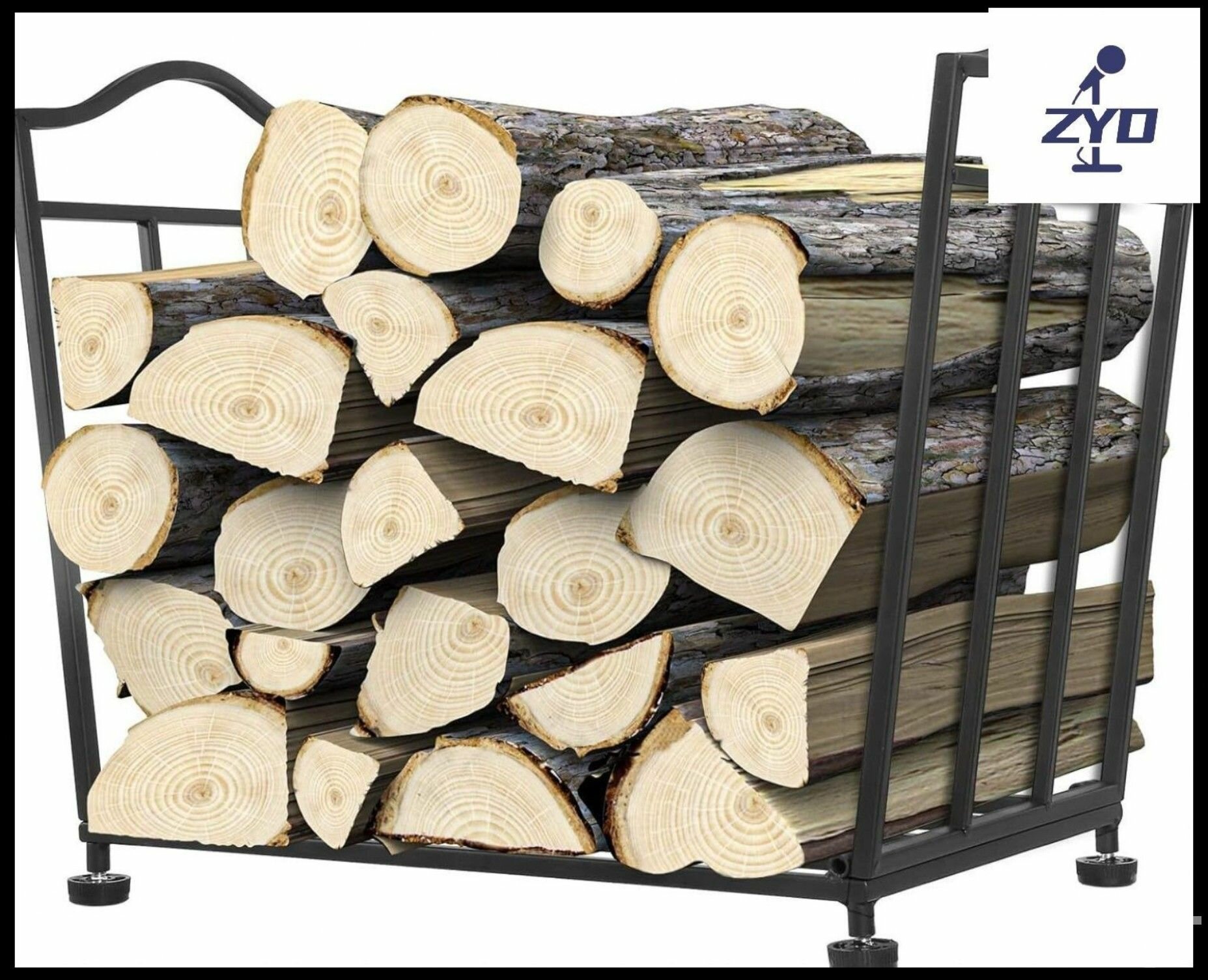 Эксклюзивный держатель для дров стальной