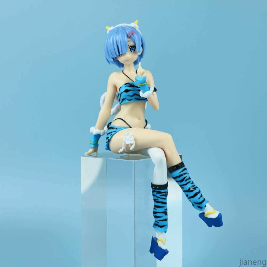 Экшн-фигурка аниме Rem Re: Zero. Статуэтка Девушка из манги. Веб-манга. Аниме.