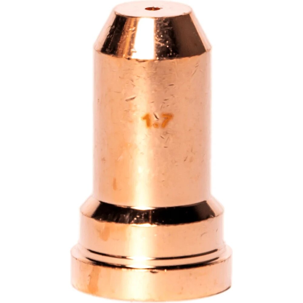 Сопло удлиненное 1.7 мм 130 A (Long nozzle) 10 шт PLAZWELD P‑PD0117‑17, металлическое, для TIG сварки, износостойкое