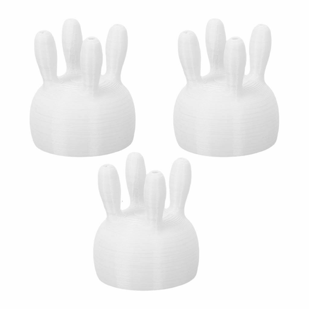 Крышки для пакетов молока PETG, 3 шт, Белый