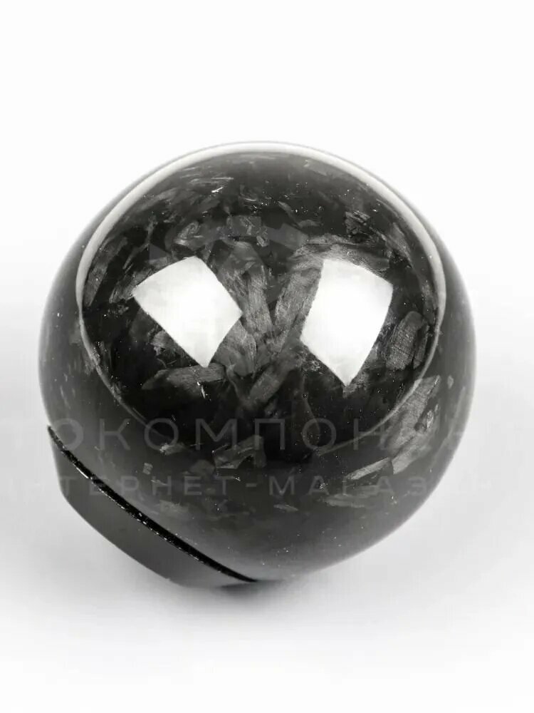 Ручка КПП "Forged Ball" (шар, кованый карбон, универсальная)