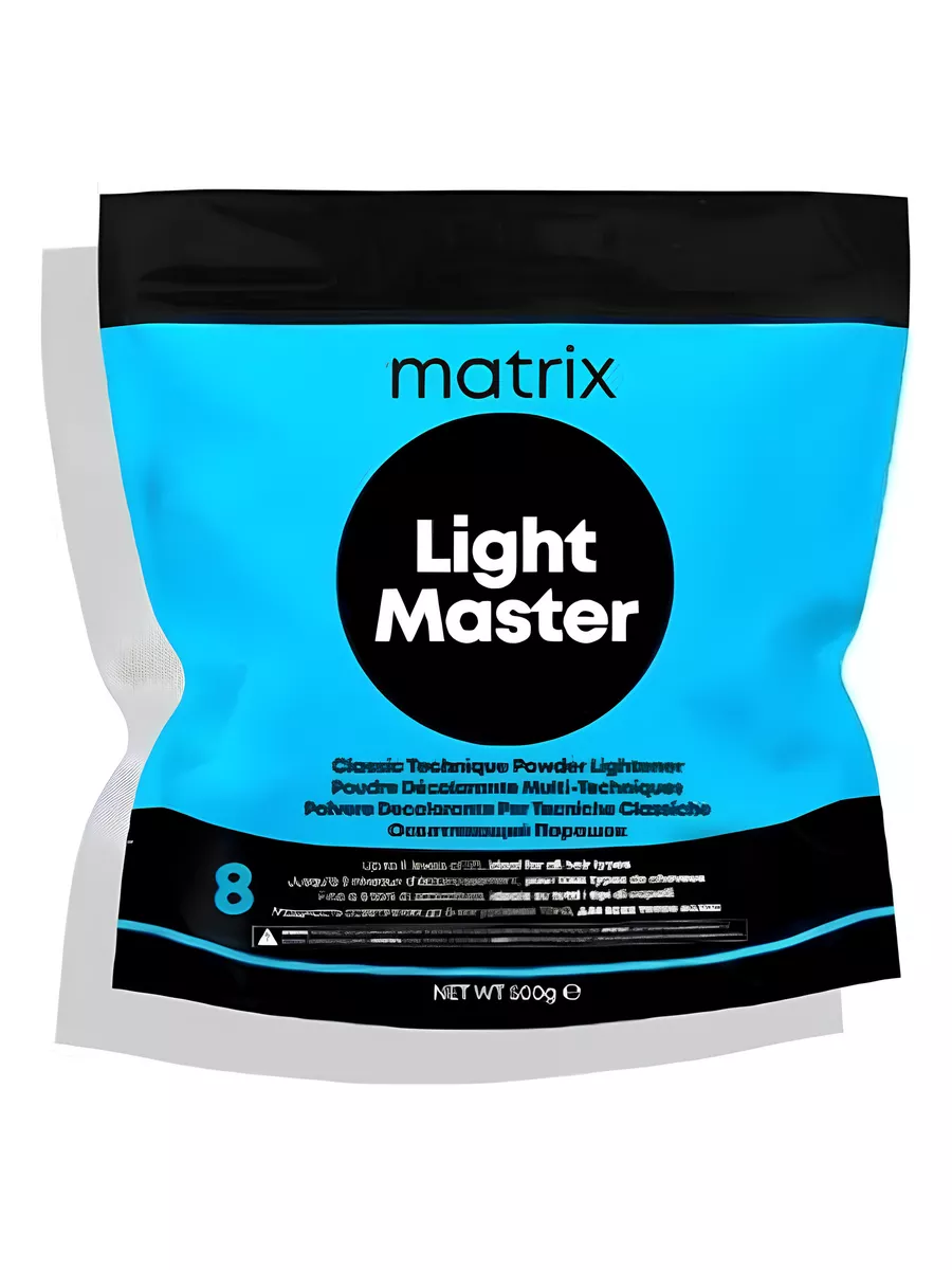 Классический осветляющий порошок Matrix Light Master с пантенолом, 500 г