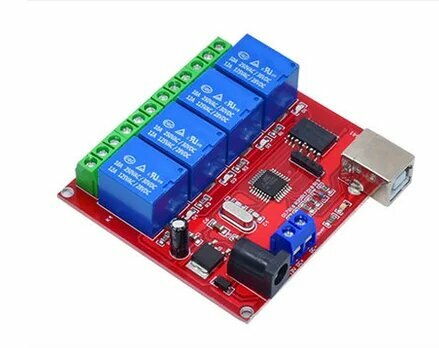 Aideepen USB реле управления 1-8 каналов 5V 4 Channel