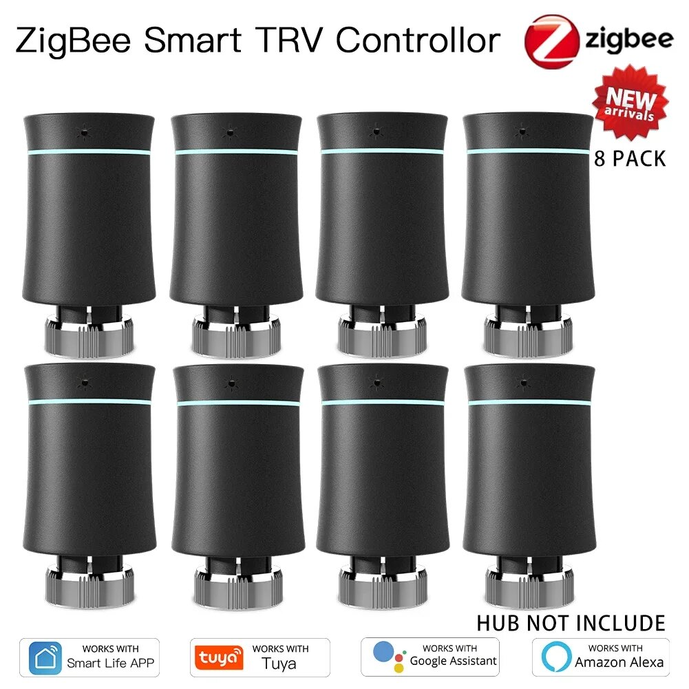 MOES ZigBee3.0 TRV термостат для радиаторов, option 17