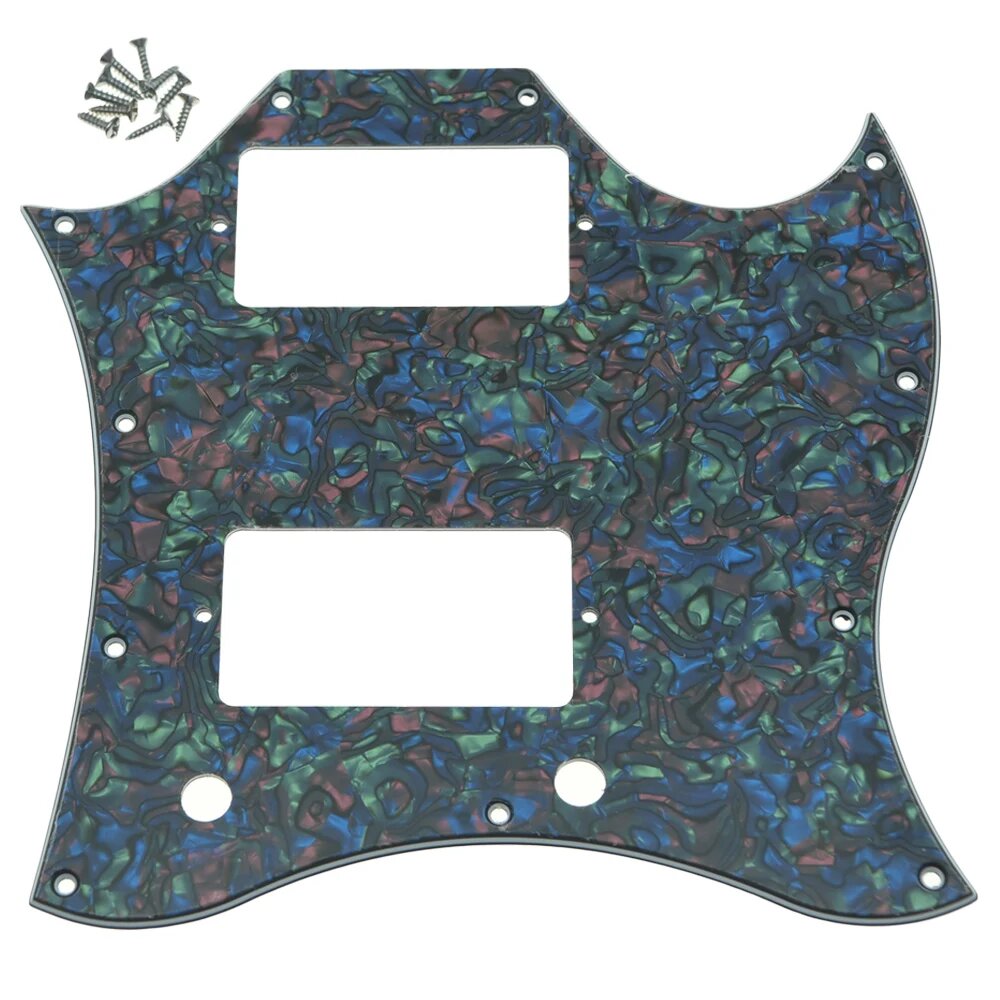 Dopro стандартная Полнолицевая Накладка для защиты деки с винтами для специальной гитары разных цветов