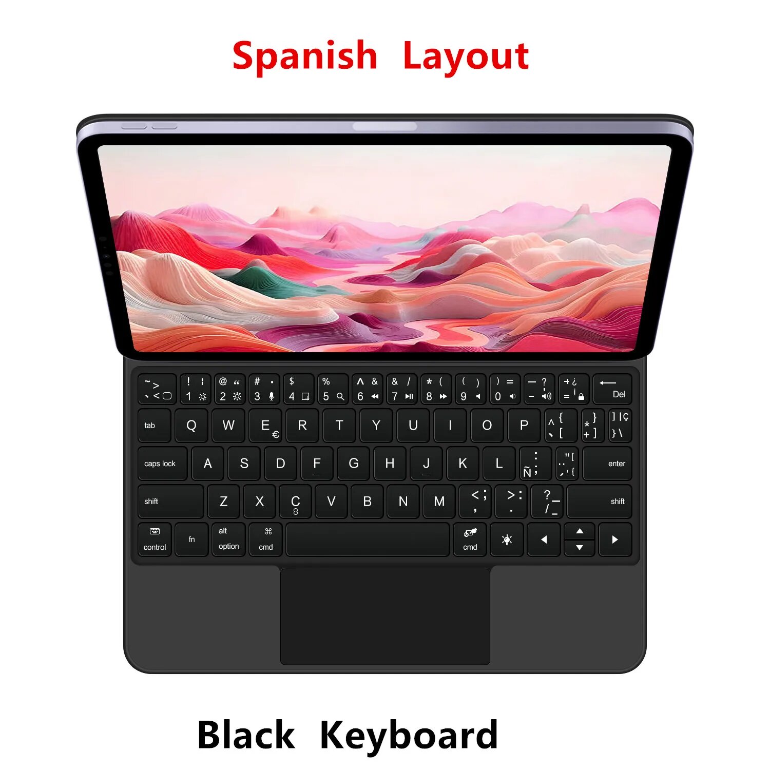 Magic Keyboard для iPad A16 11 дюймов 2025 Black Spanish