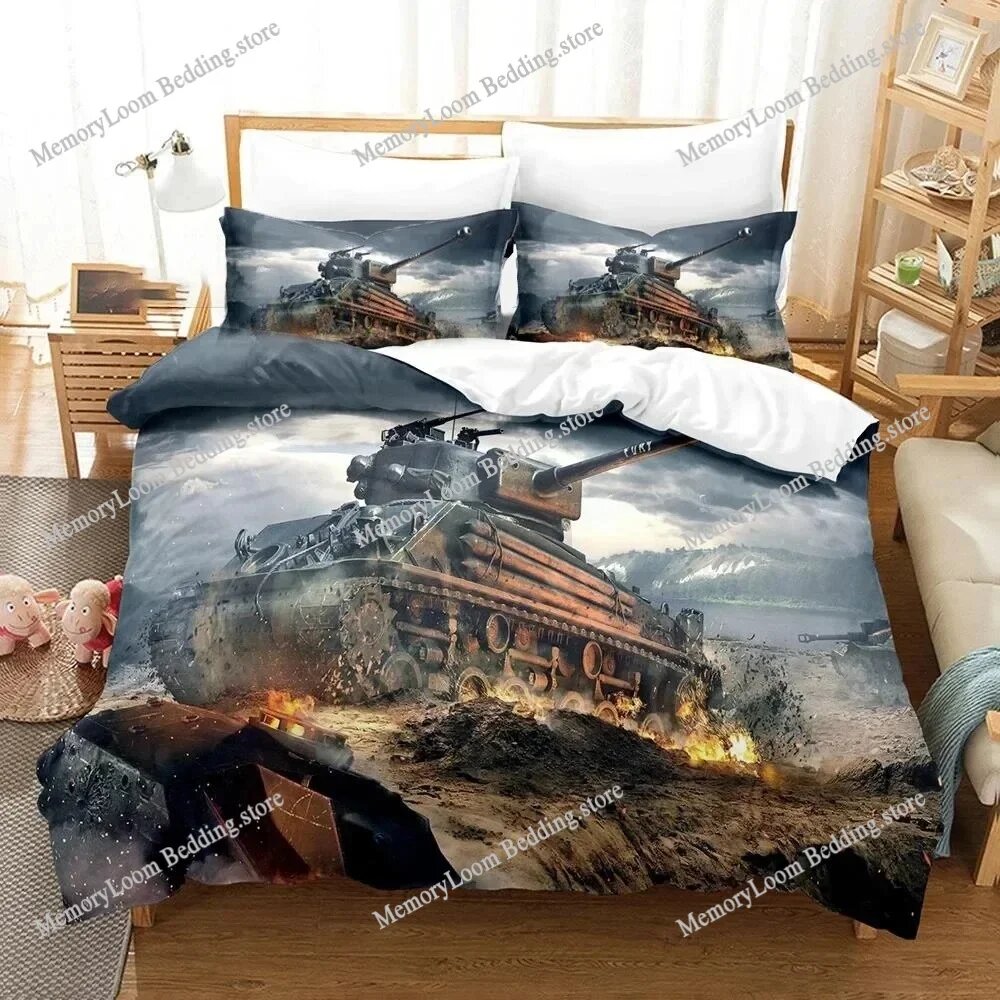 Комплект постельного белья World of Tanks, 70x133cm, 2pcs, цвет 5