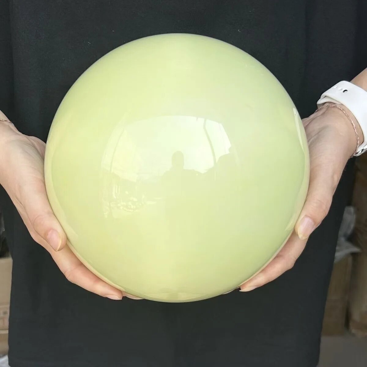 Зеркальный декоративный шар из нержавеющей стали