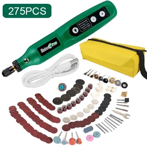 Мини шлифовальная машинка Dremel 275PCS Green