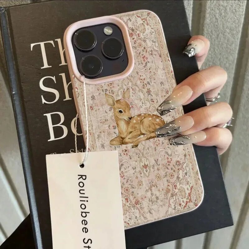 Чехол для iPhone 13 с оленем, Style 3