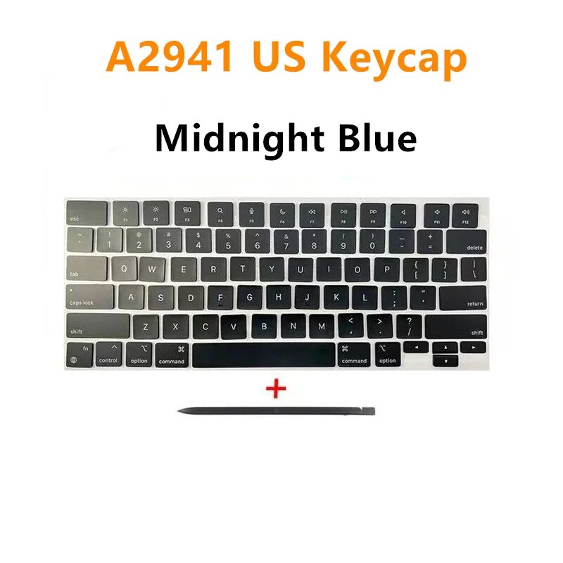 Сменная клавиатура CHMJUN для Macbook Air 15.3", Midnight Blue