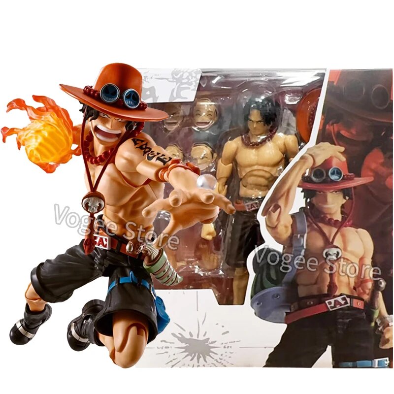 Фигурка Portgas D. Ace с коробкой, SHF Fire Fist Ace
