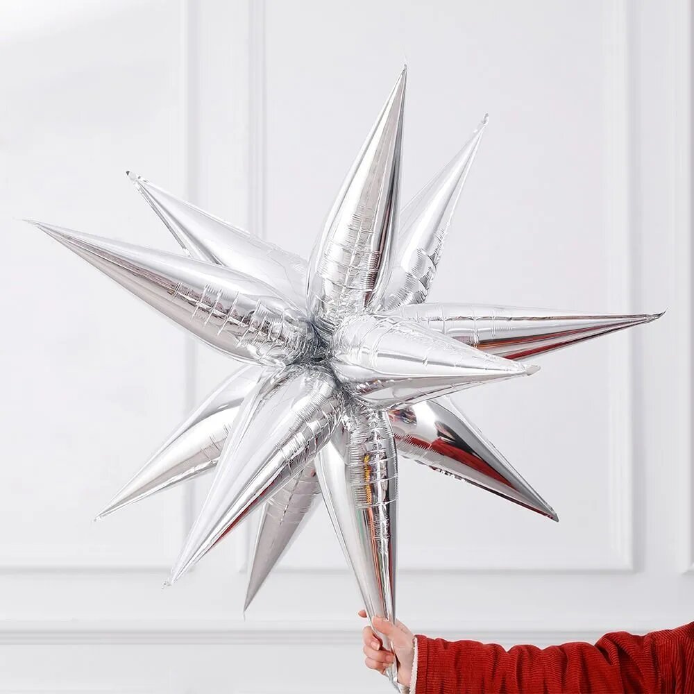 12 шт. Конус Фольга Шары