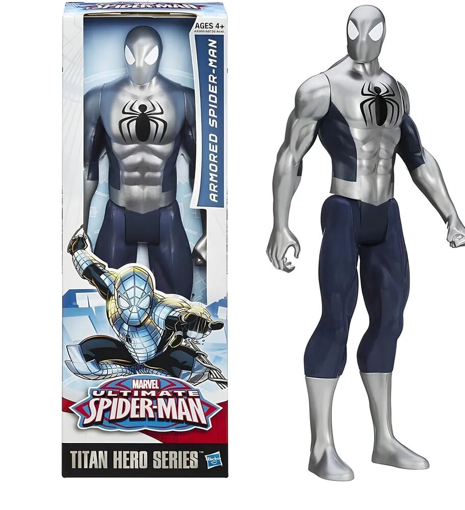 Фигурка Мстители Человек Паук / Armored Spider Man / Titan Hero Series (30см)