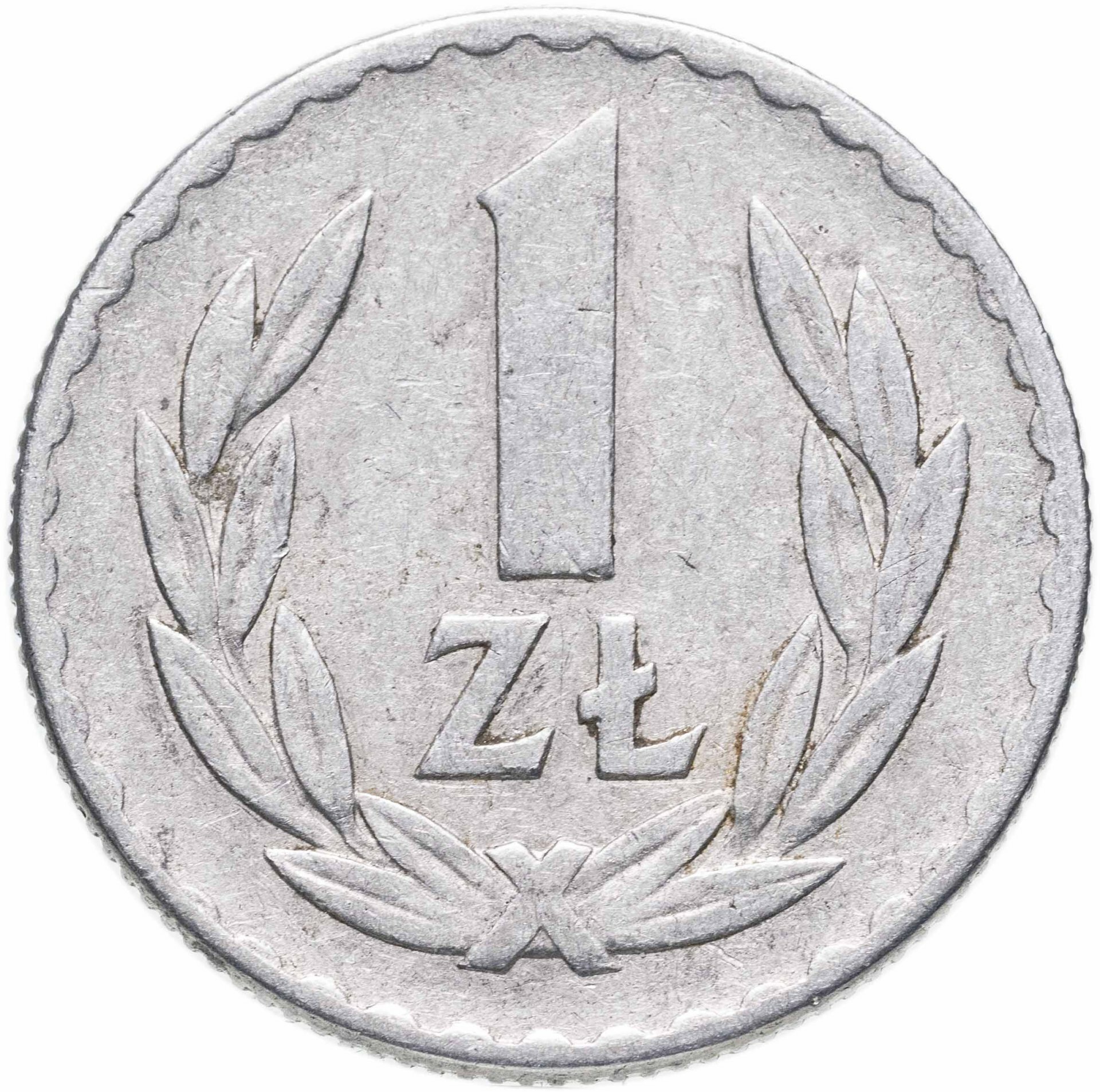 Польша 1 злотый zloty 1949, Алюминий, в сохранности VF-XF