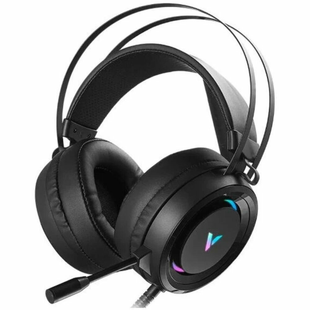Полноразмерная проводная игровая гарнитура Rapoo VH500 black