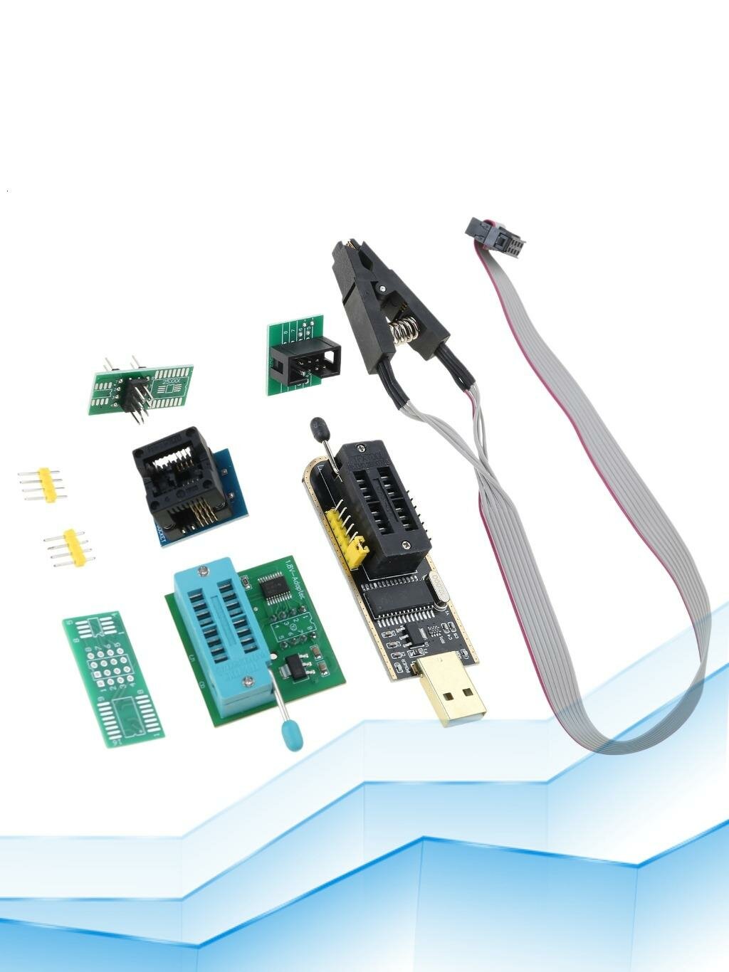 Программатор CH341A USB для EEPROM и Flash