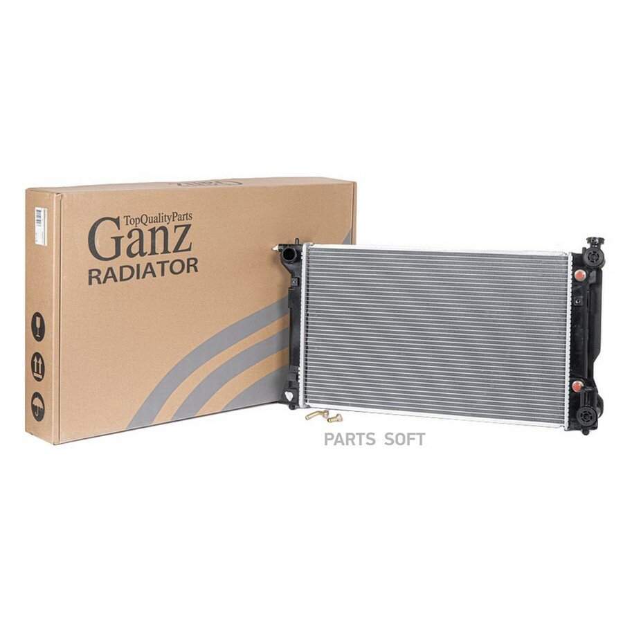 Радиатор основной от официального дистрибьютора, GANZ, артикул GIJ21316