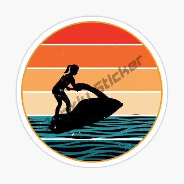 Наклейка на гидроцикл Jet Ski 8
