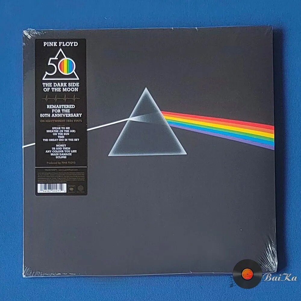 Виниловая пластинка Pink Floyd. Dark Side Of The Moon. 50th Anniversary (LP)