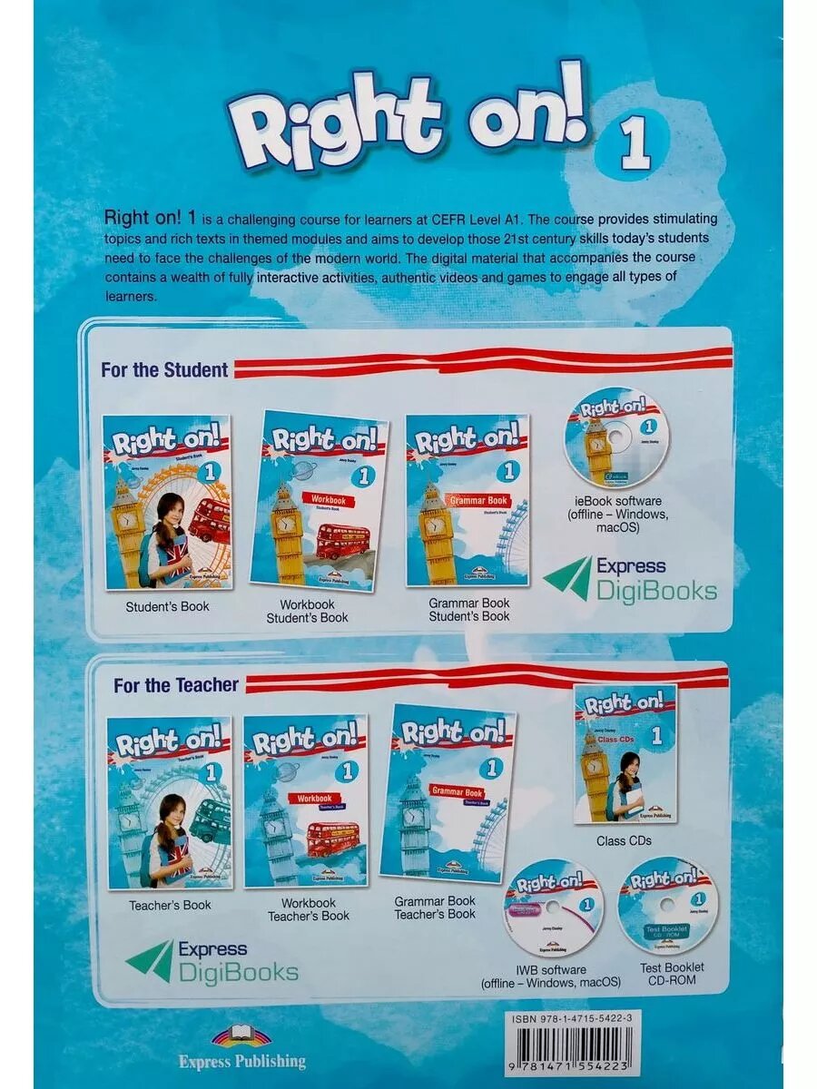Right On! 1 Teacher's Book | Express Publishing — Книга для учителя Right On! — фото 1