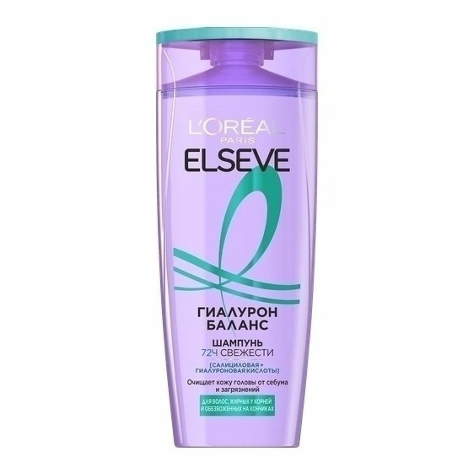 Шампунь L'Oreal Paris Гиалурон Баланс для жирных у корней и обезвоженных на кончиках волос 400 мл