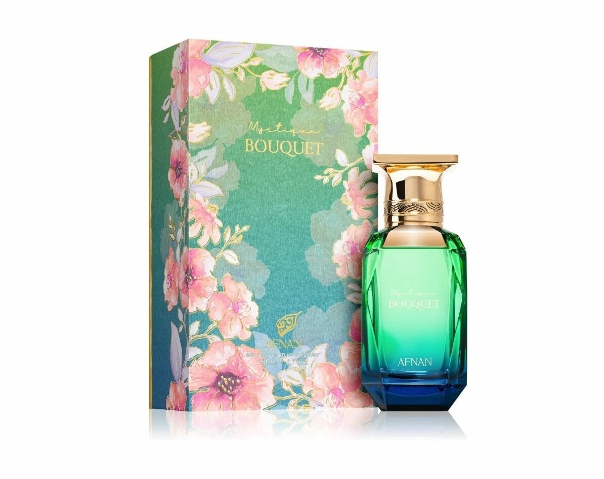 Парфюмерная вода Afnan Mystique Bouquet 80 мл, цветочная, фруктовая