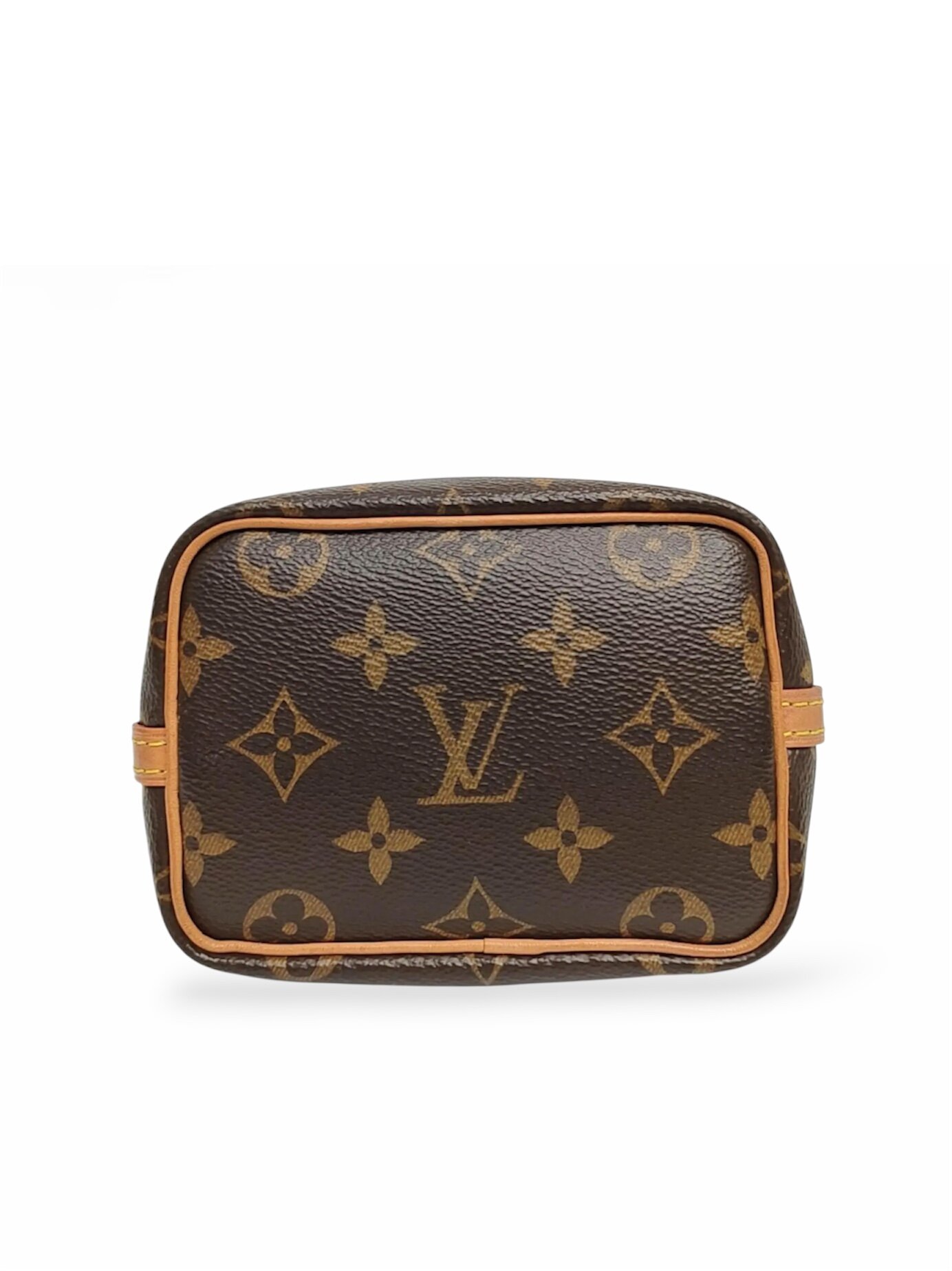 Сумка ведро Louis Vuitton Noé Nano, коричневый — фото 1
