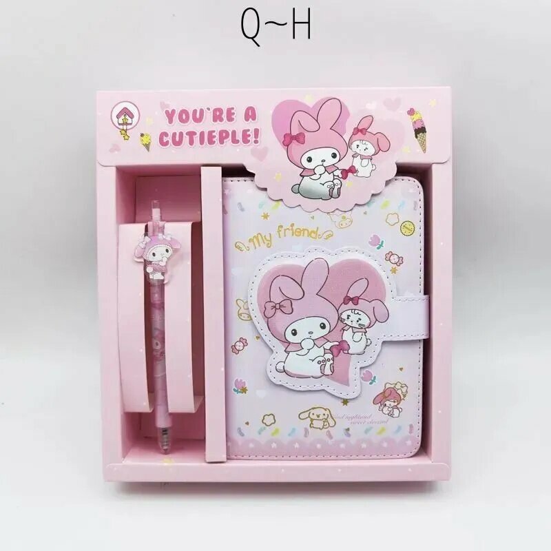 My Melody Подарочный набор для девочек Санрио Моя Мелодия Подарочный набор канцелярии В комплект входят ручки, блокнот.