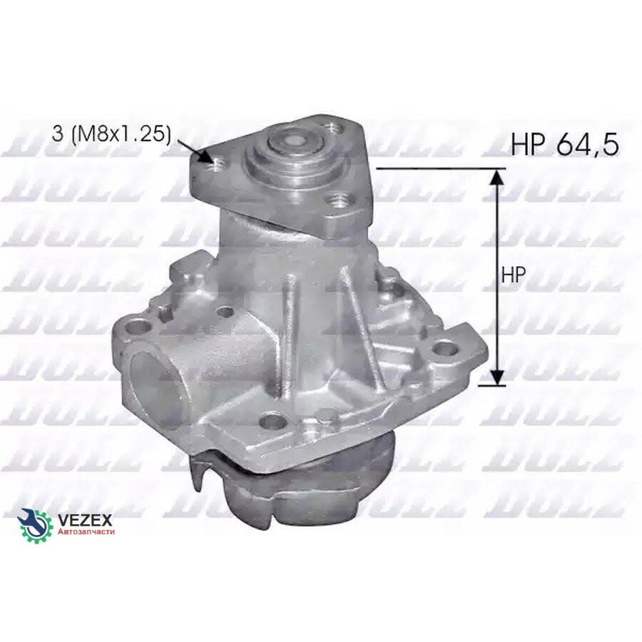 DOLZ S248 Насос водяной