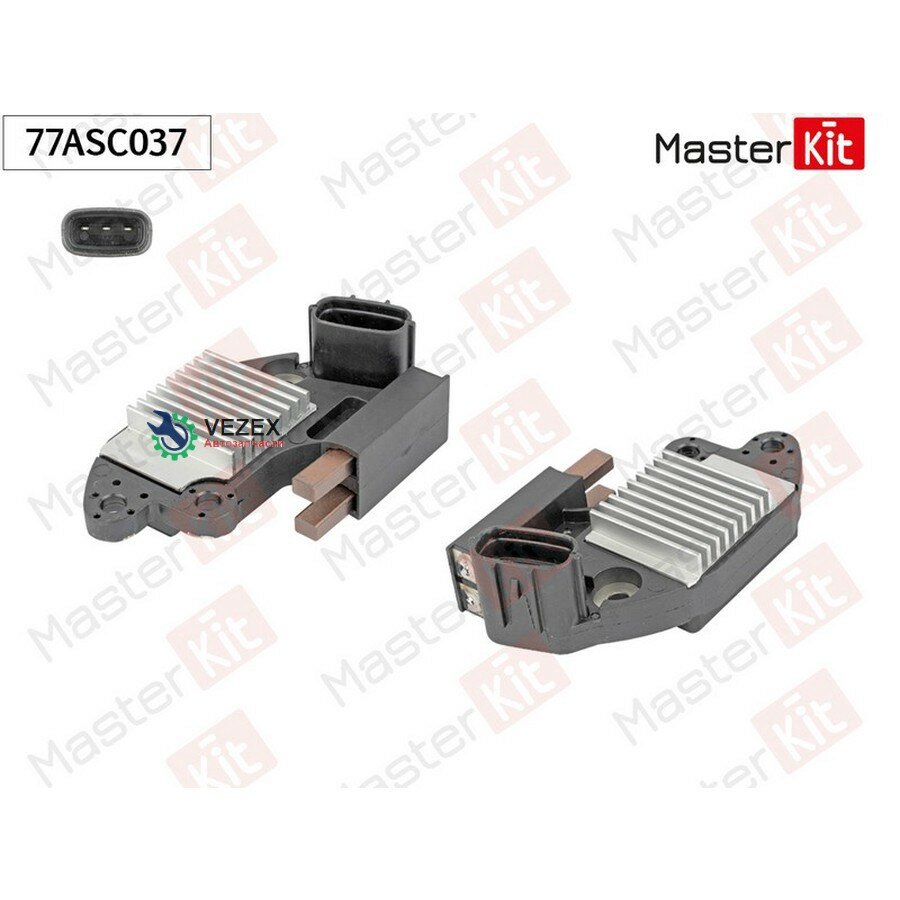 MASTERKIT 77ASC037 Регулятор напряжения генератора GEELY MK 77ASC037