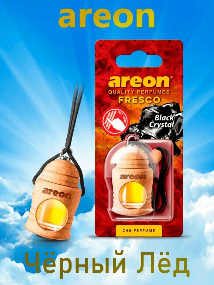 Areon Ароматизатор автомобильный, Черный лед