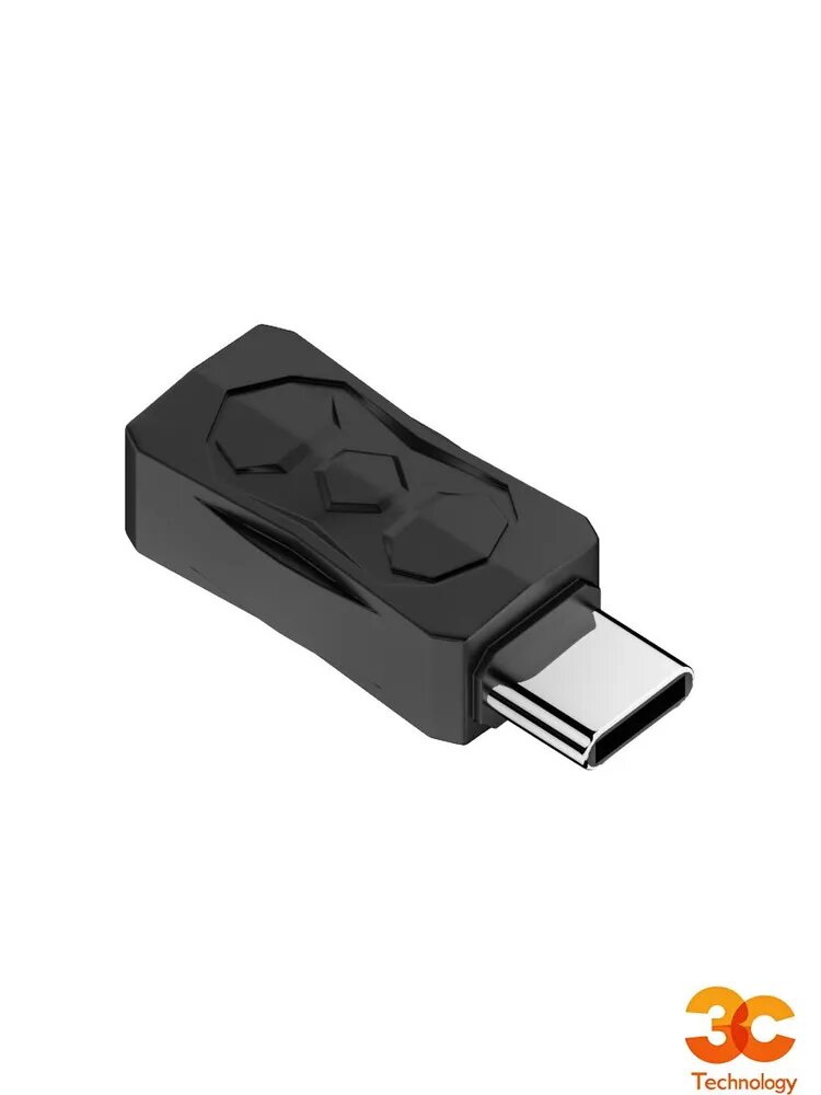 Кабель для компьютерной периферии Mini-USB 2.0 Type-B/USB Type-C, черный матовый