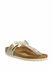 Шлёпанцы Birkenstock Gizeh slides, размер 38 EU, золотистый