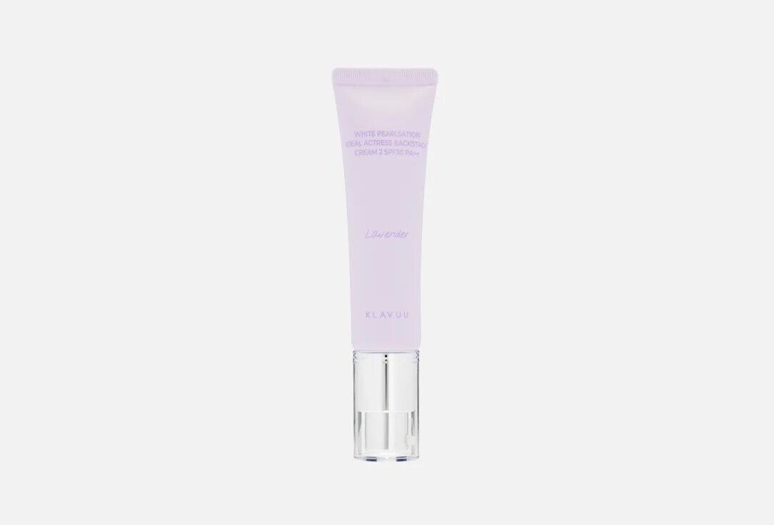 Klavuu WHITE PEARLSATION IDEAL ACTRESS BACKSTAGE CREAM 2 Lavender Крем для лица SPF 30+/PA++ 30мл
