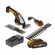 Worx Кусторез,8мм