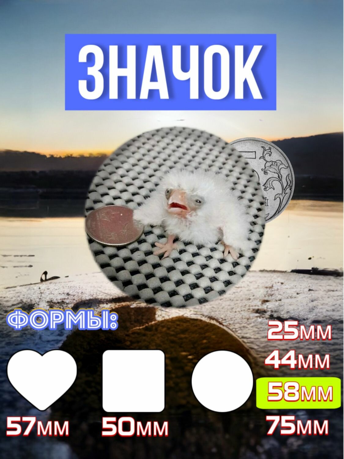 Значок, фиолетовый, лиловый, бежевый