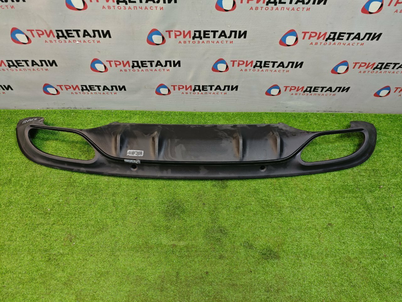 Накладка на бампер Mercedes-Benz C-Class W205 2018 задн. (б/у)