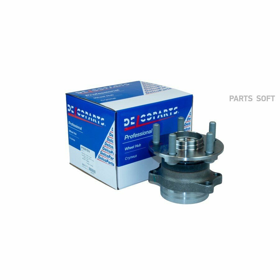 Ступица с подшипником SUBARU FORESTER/IMPREZA 11- зад. DELCOPARTS 19381574